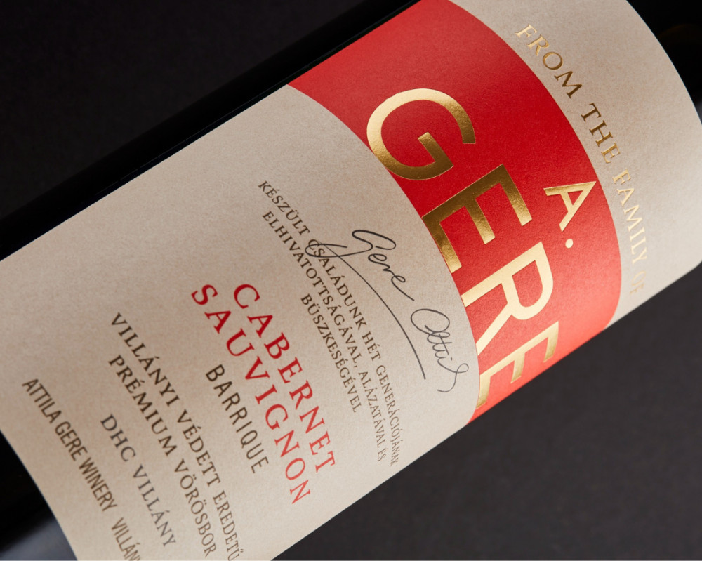 Gere Attila Cabernet Sauvignon Barrique 2021 Gere Attila Cabernet Sauvignon Barrique 2021